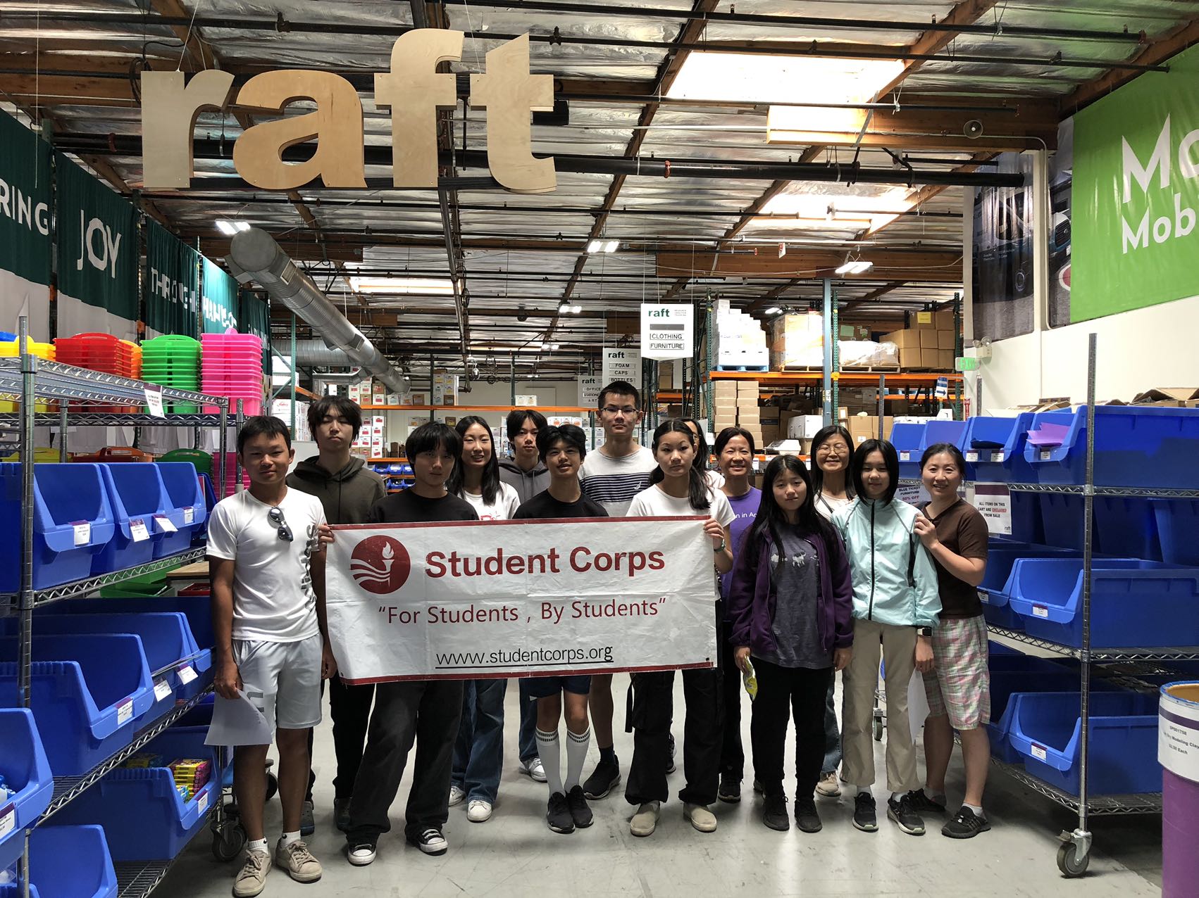 NorCal Student Corps Chapters Volunteer at Resource Area For Teaching ...